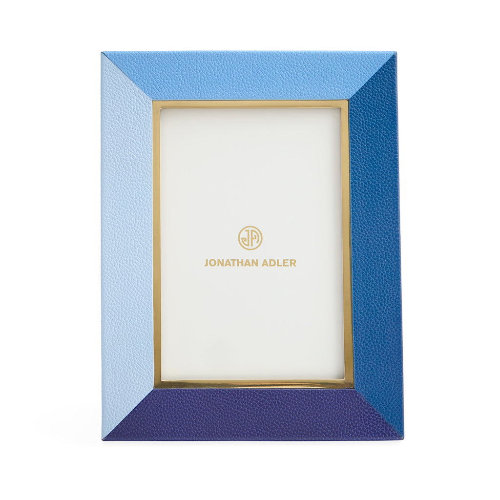 Perimeter Leather Frame | Modern Décor | Jonathan Adler UK